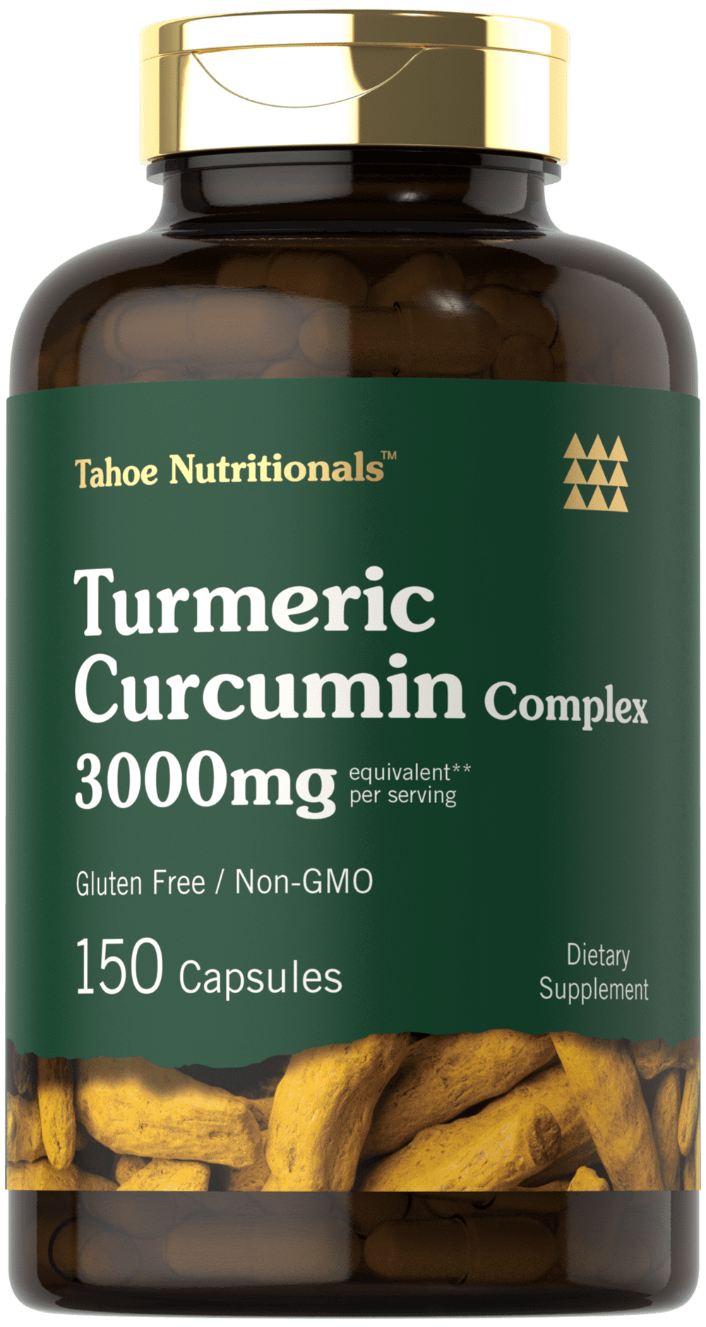 Turmeric Curcumin 3000mg | 150 Capsules for Men and Women | by Tahoe ...