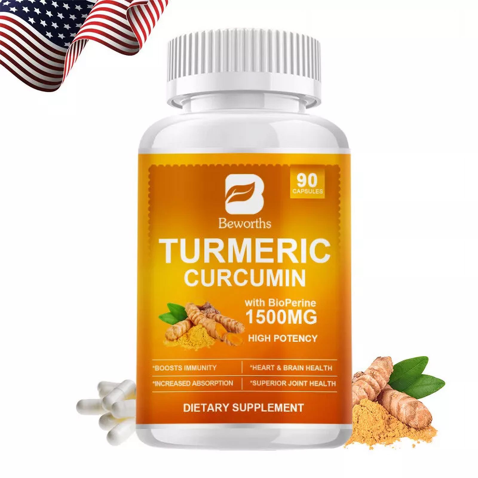 Turmeric_Curcumin_Highest_Potency_95%_1500Mg_With_Bioperine_Black ...