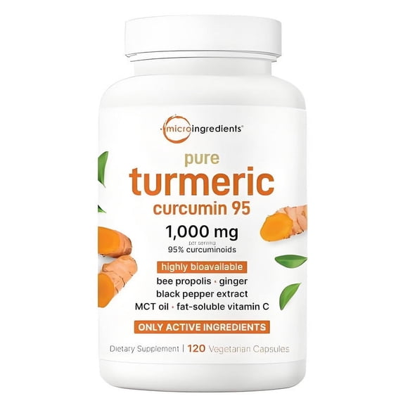 Turmeric Curcumin with Black Pepper 1000 mg - High Absorption Turmeric ...