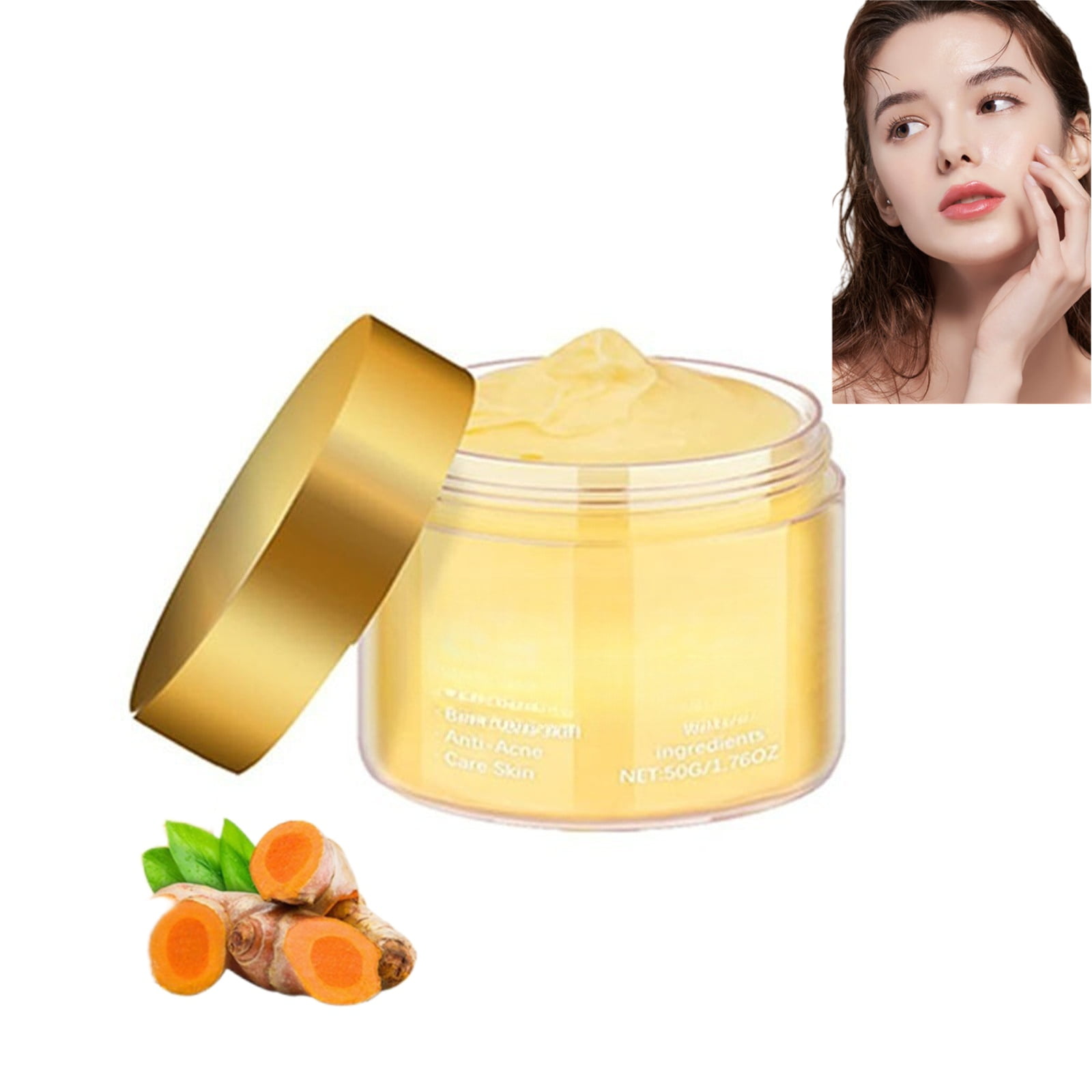 Turmeric Face Cream for Face & Body - All Natural Turmeric Skin ...