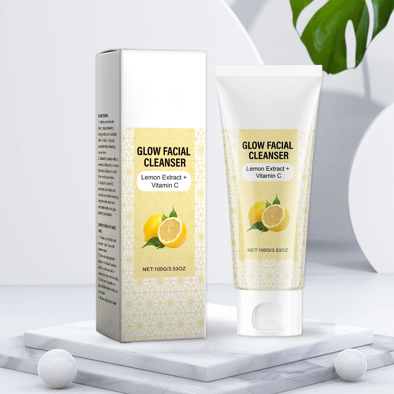 Turmeric Facial Cleanser - Gentle & Deep Cleansing, Removes Dirt, Oil ...