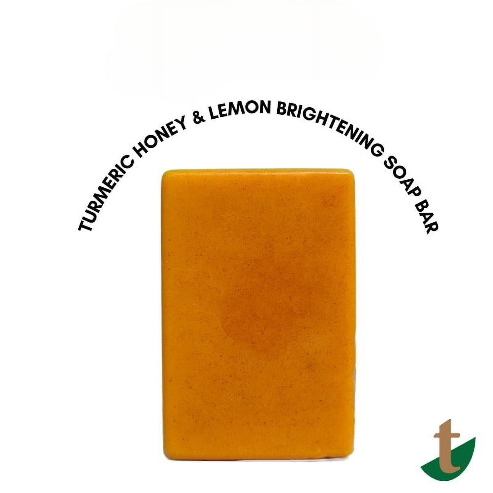 Turmeric Honey & Lemon Brightening Soap Bar - Walmart.com