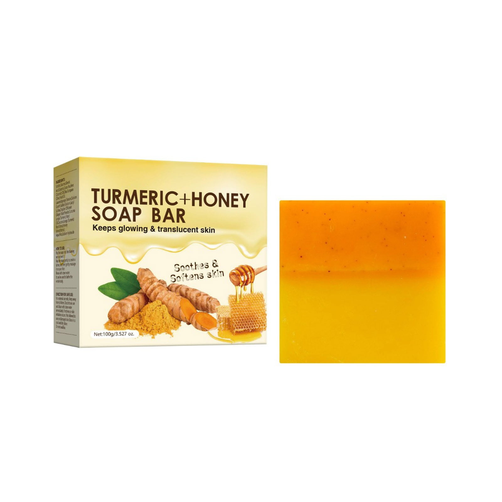 Turmeric & Honey Soap Bar for Hyperpigmentation, Moisturizing ...