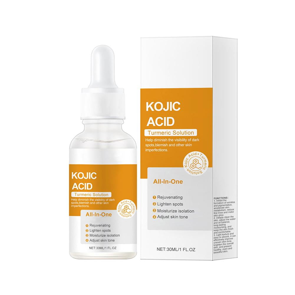 Turmeric Kojic-Acid Essence Whitens The Face Kojic Ser Acid+Turmeric ...