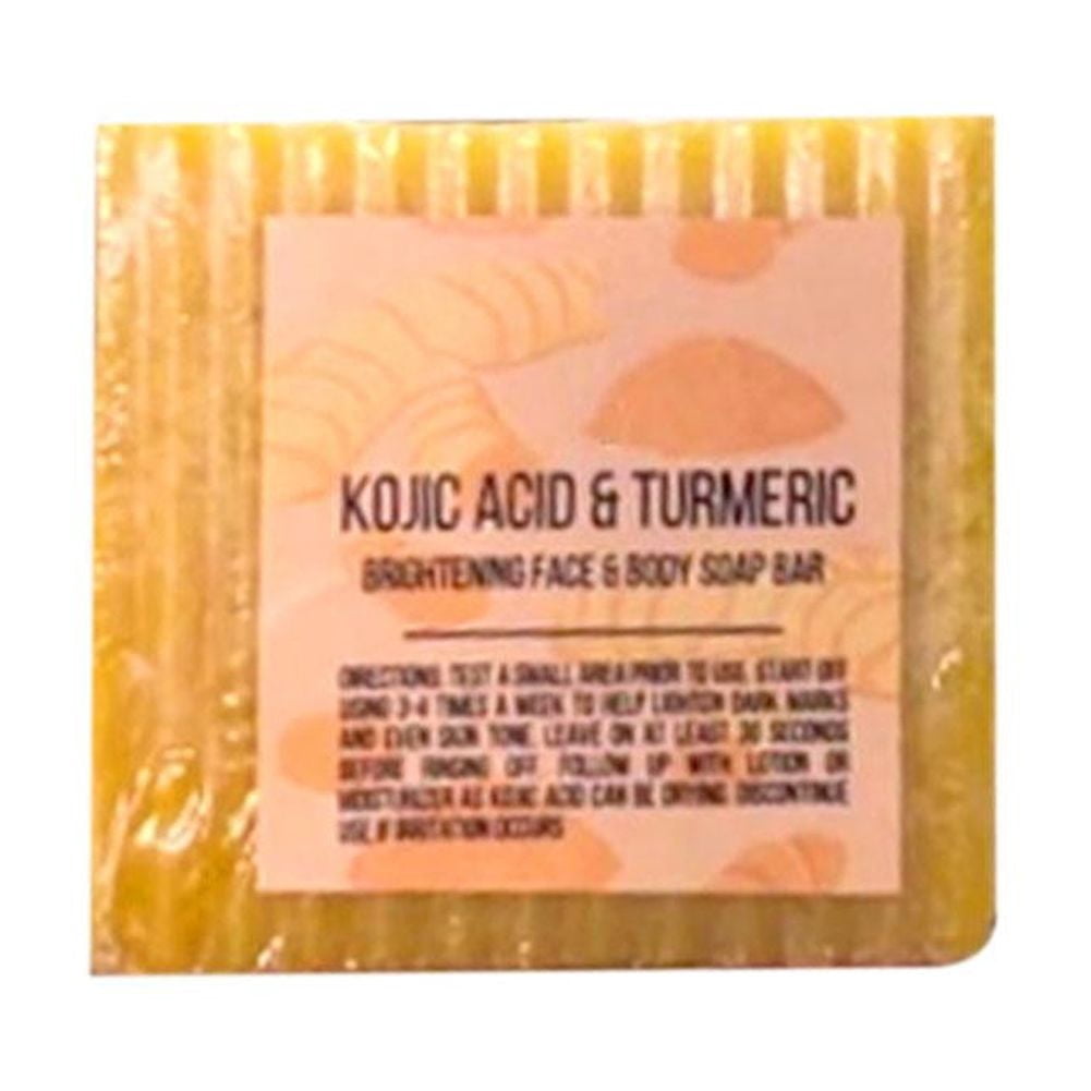 Turmeric & Kojic Acid Soap - Handmade Skin Brightening Acne Glow Soap ...
