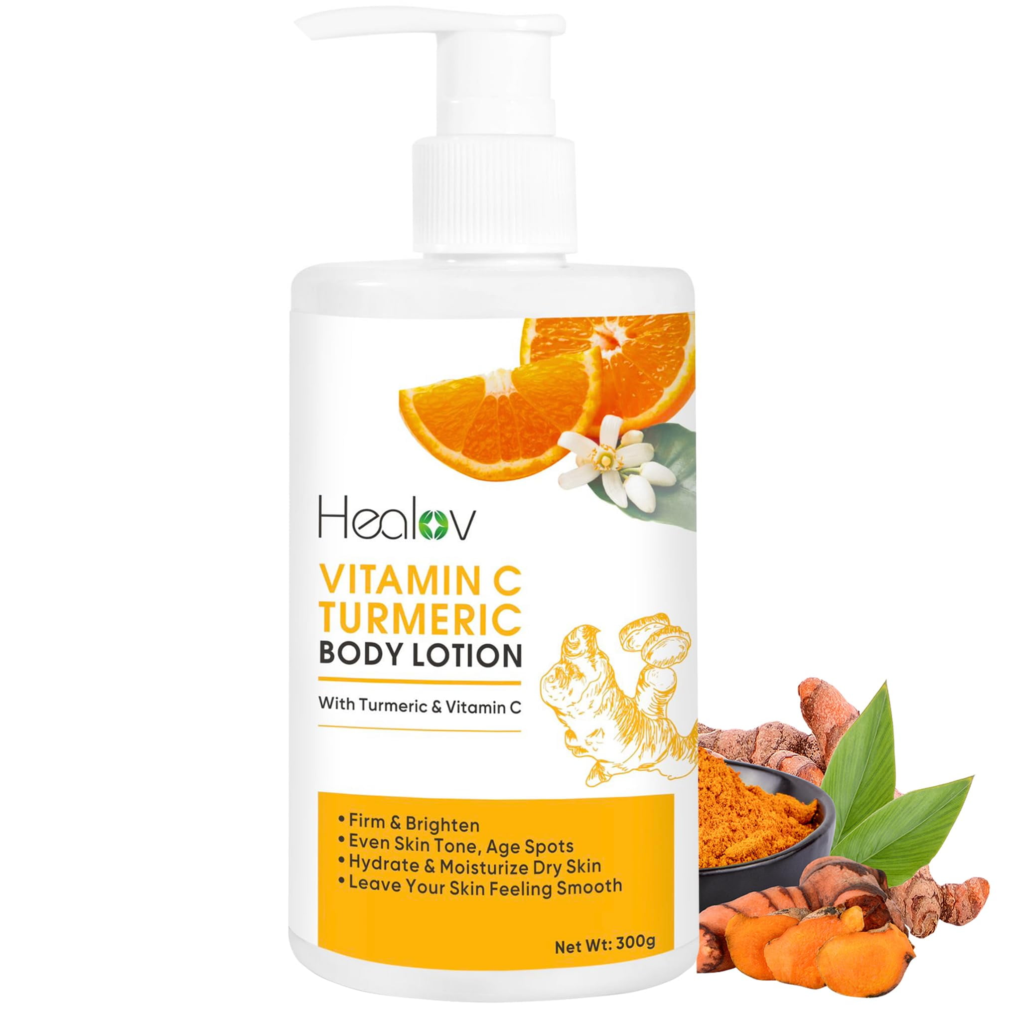 Turmeric Lotion for Dark XEF1 Spots - Natural Skin Brightening Turmeric ...