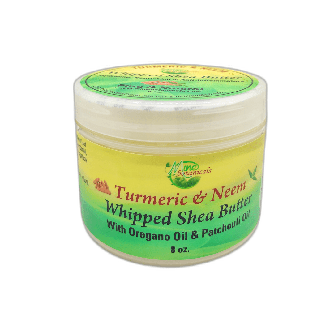 Mine Botanicals Turmeric & Neem Whipped Shea Butter for Body ...