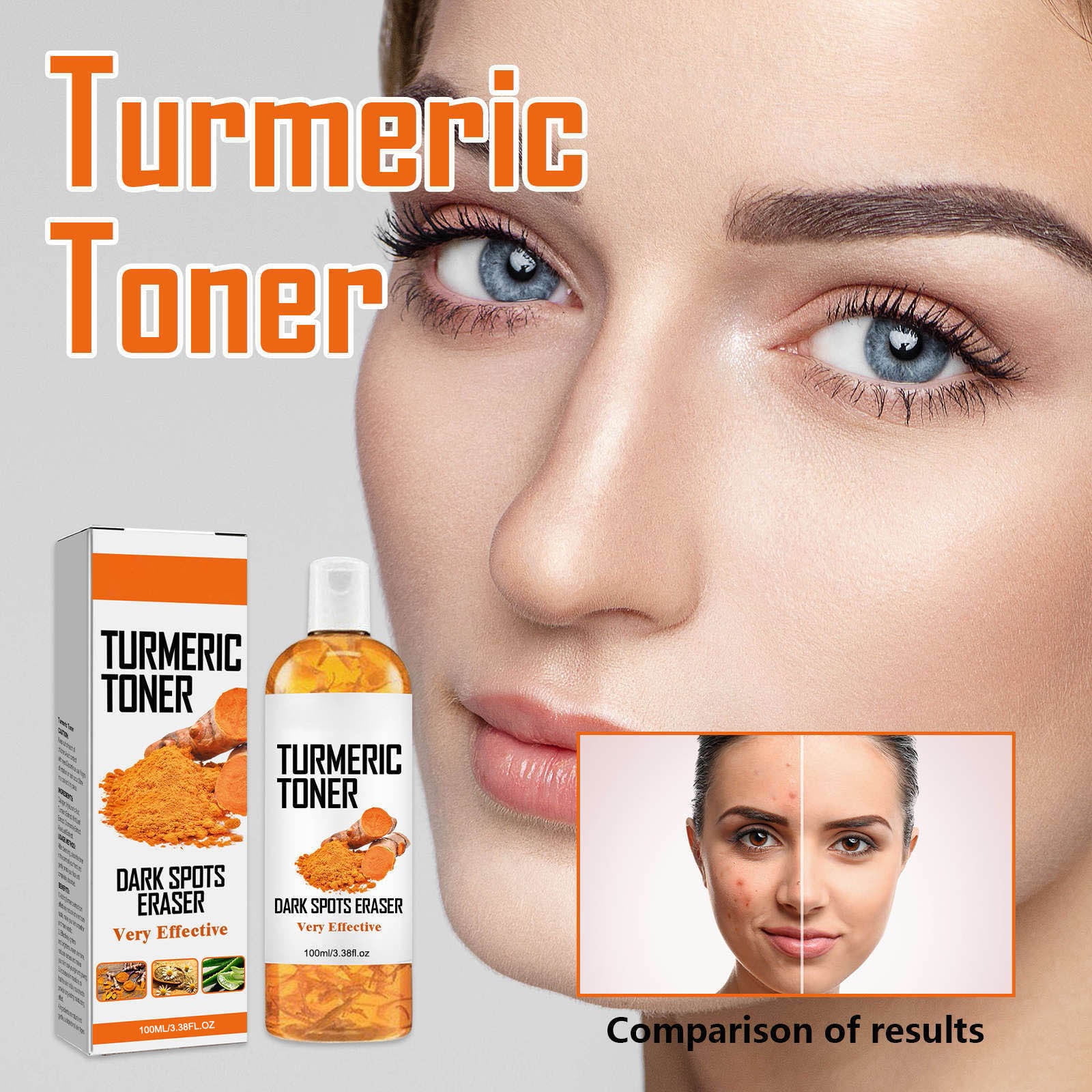 Turmeric Oil Turmeric Skincare For Dark Sopts,Clearance,Turmeric Toner ...