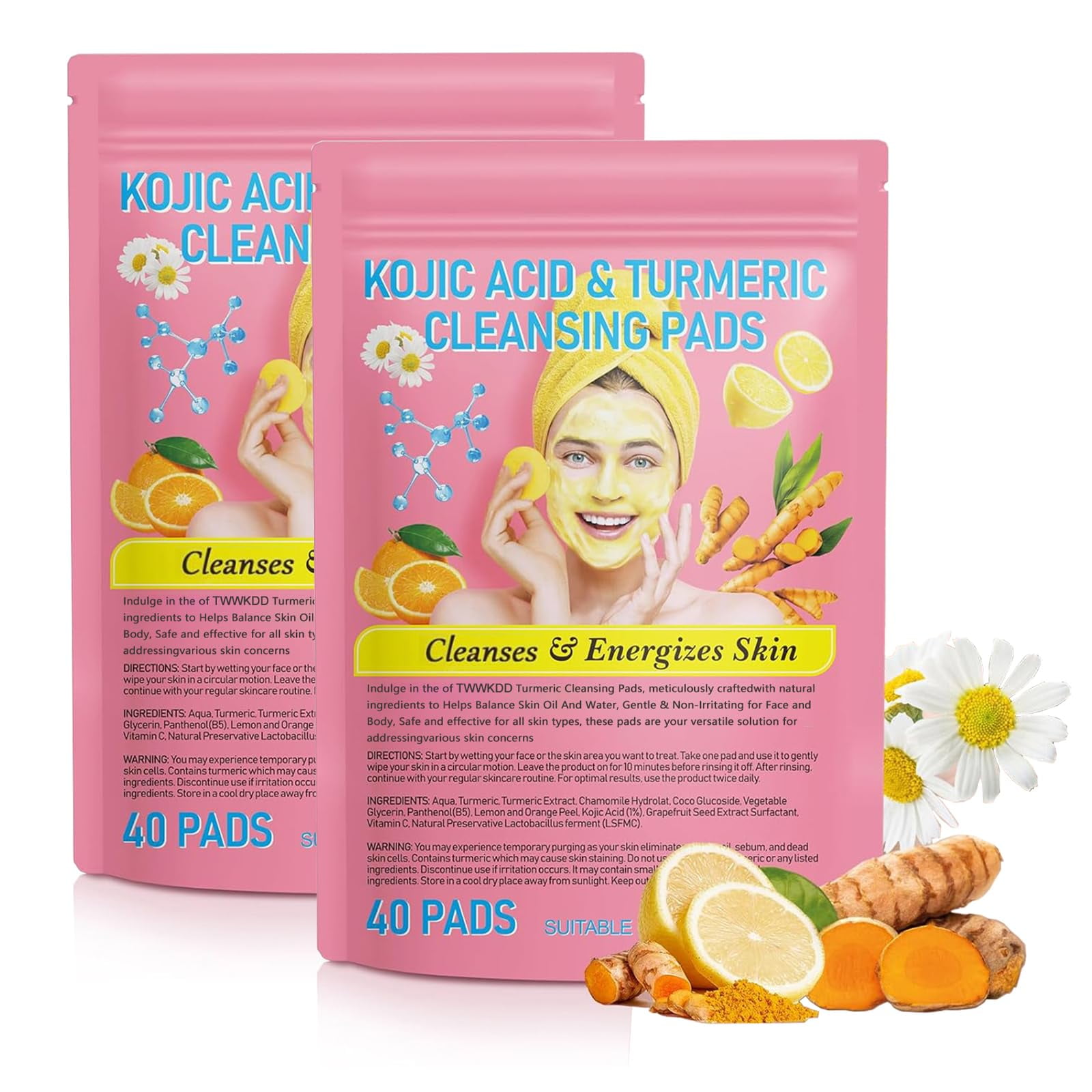 Turmeric Pads, Kojic Acid HYZ01 and Turmeric Pads, Turmeric Kojic Acid ...