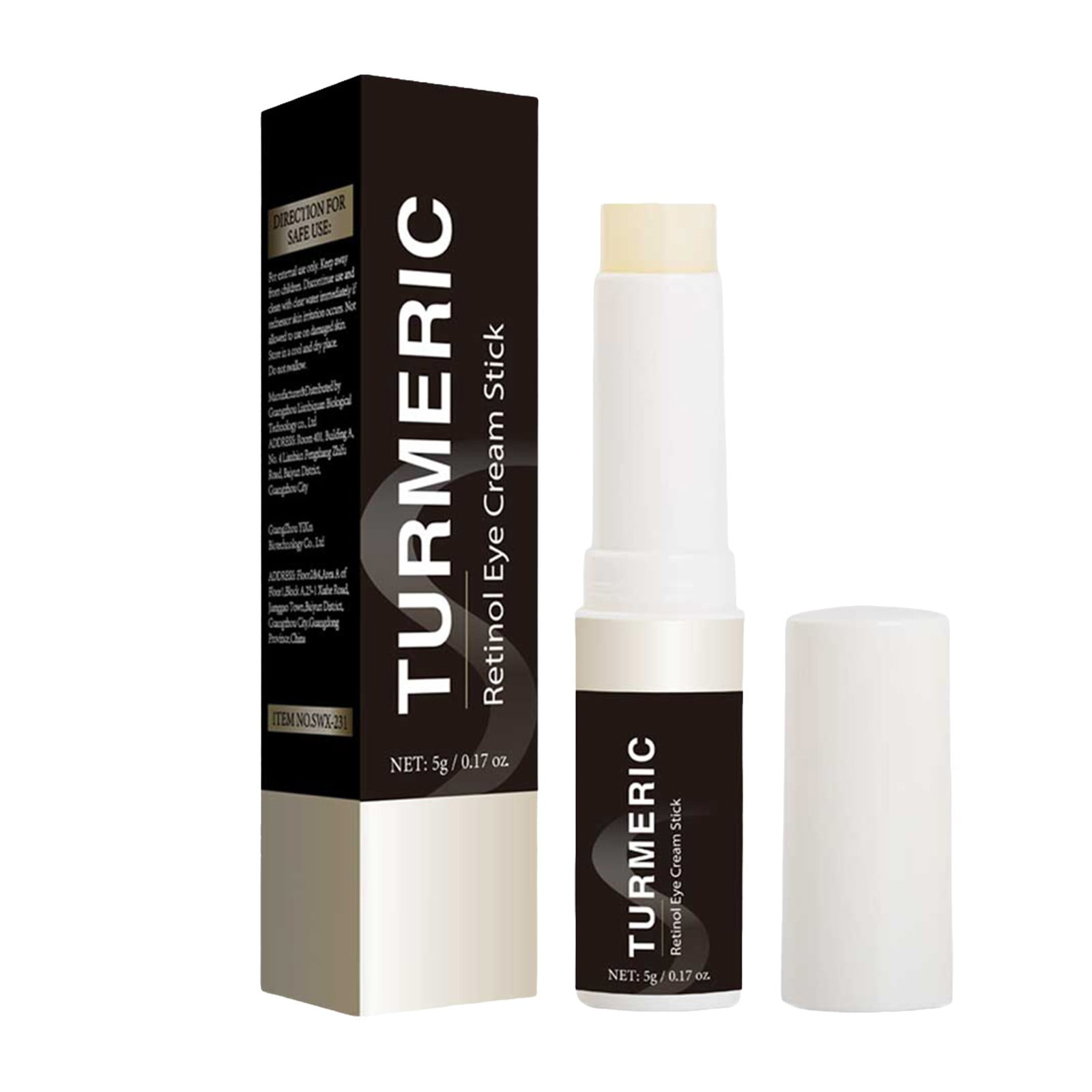 Turmeric & Retinol Eye Cream Stick Balm: Anti-Aging & Hydrating 5g/0 ...