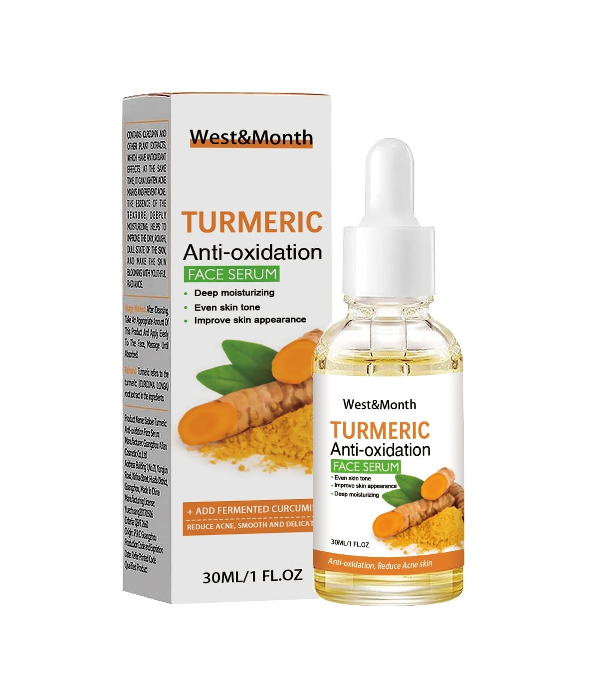Turmeric Serum for Face & Body - Brightening Serum for Dark Spots ...