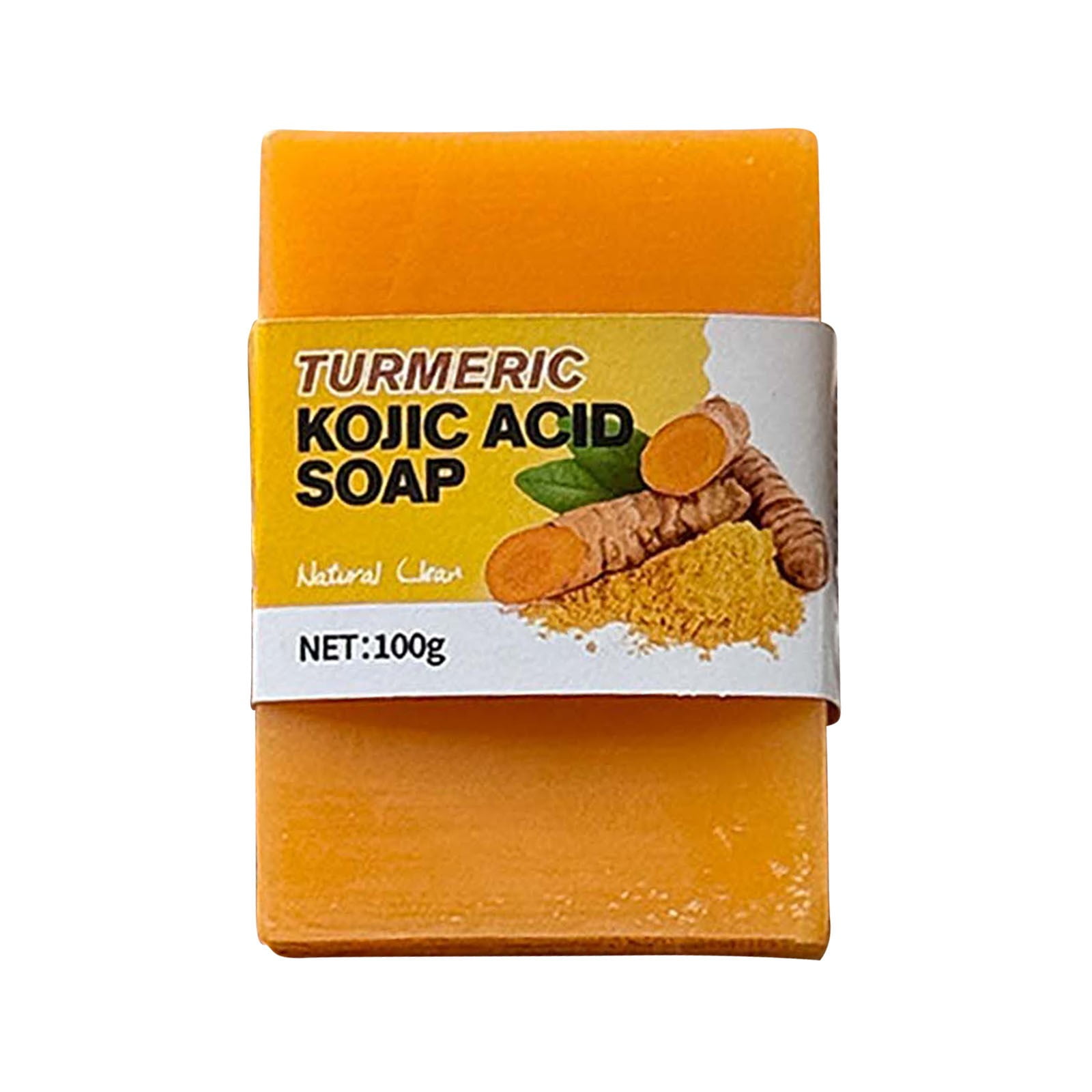Turmeric Soap - 100 g Kojic Acid Soaps, Natural Turmeric Soap, Vitamin ...