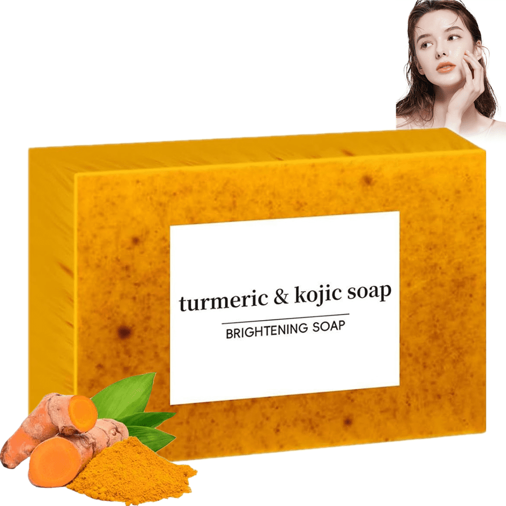 Turmeric Soap Bar - Lemon Turmeric Kojic Acid Soap, Tumeric Soap for ...