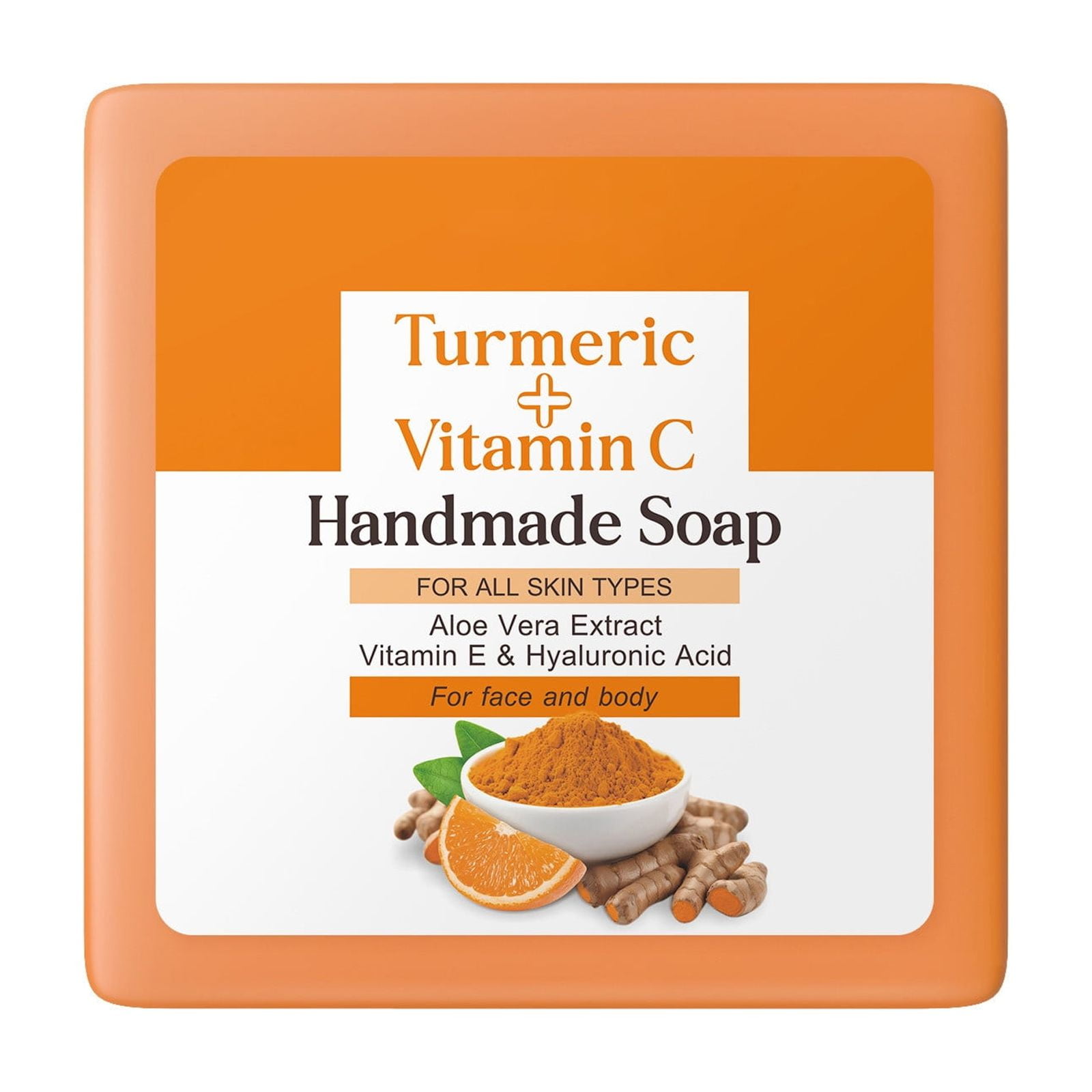 Turmeric Soap,Turmeric Soap Bar for Face & Body Natural Turmeric Skin ...