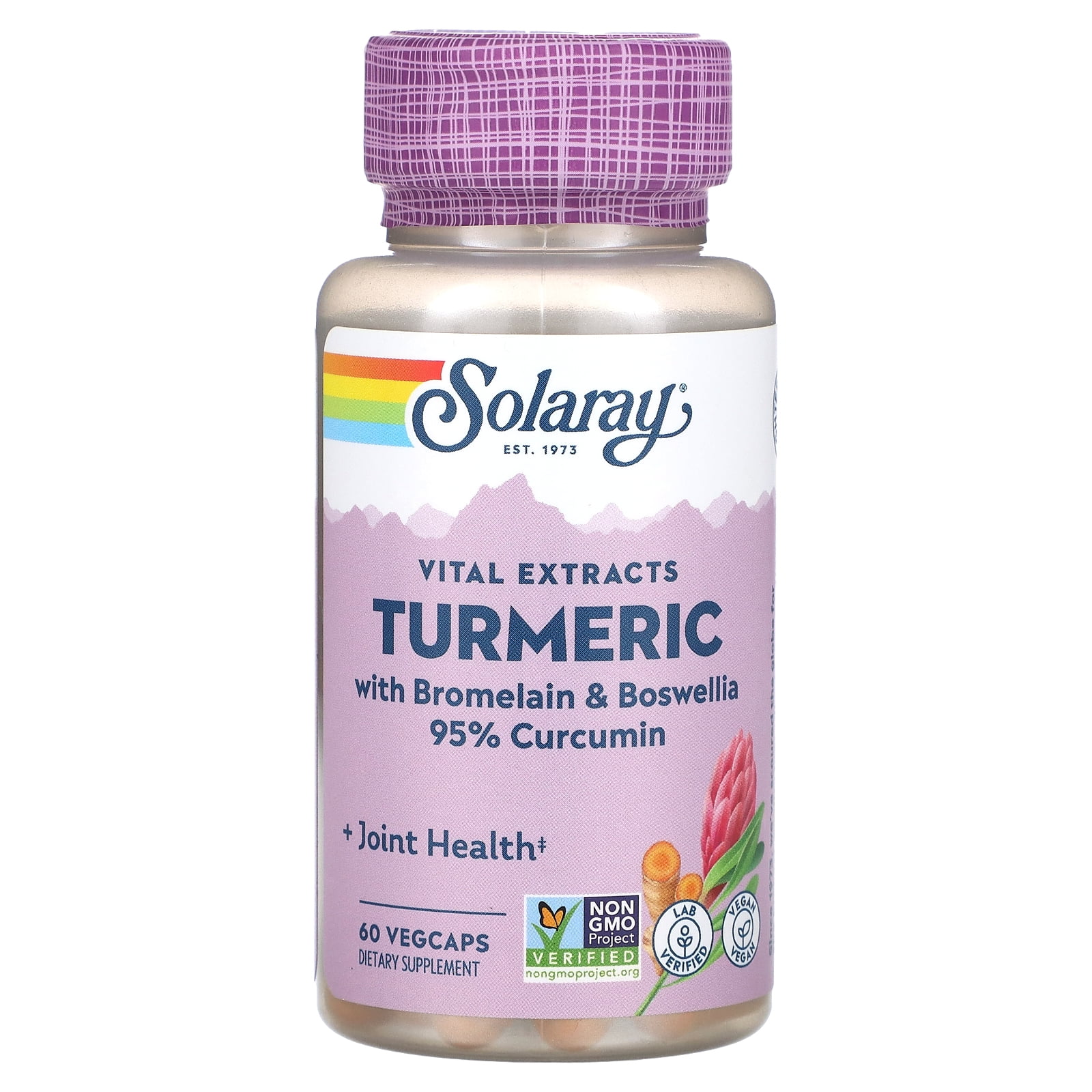 Turmeric Special Formula by Solaray - 60 Capsules - Walmart.com