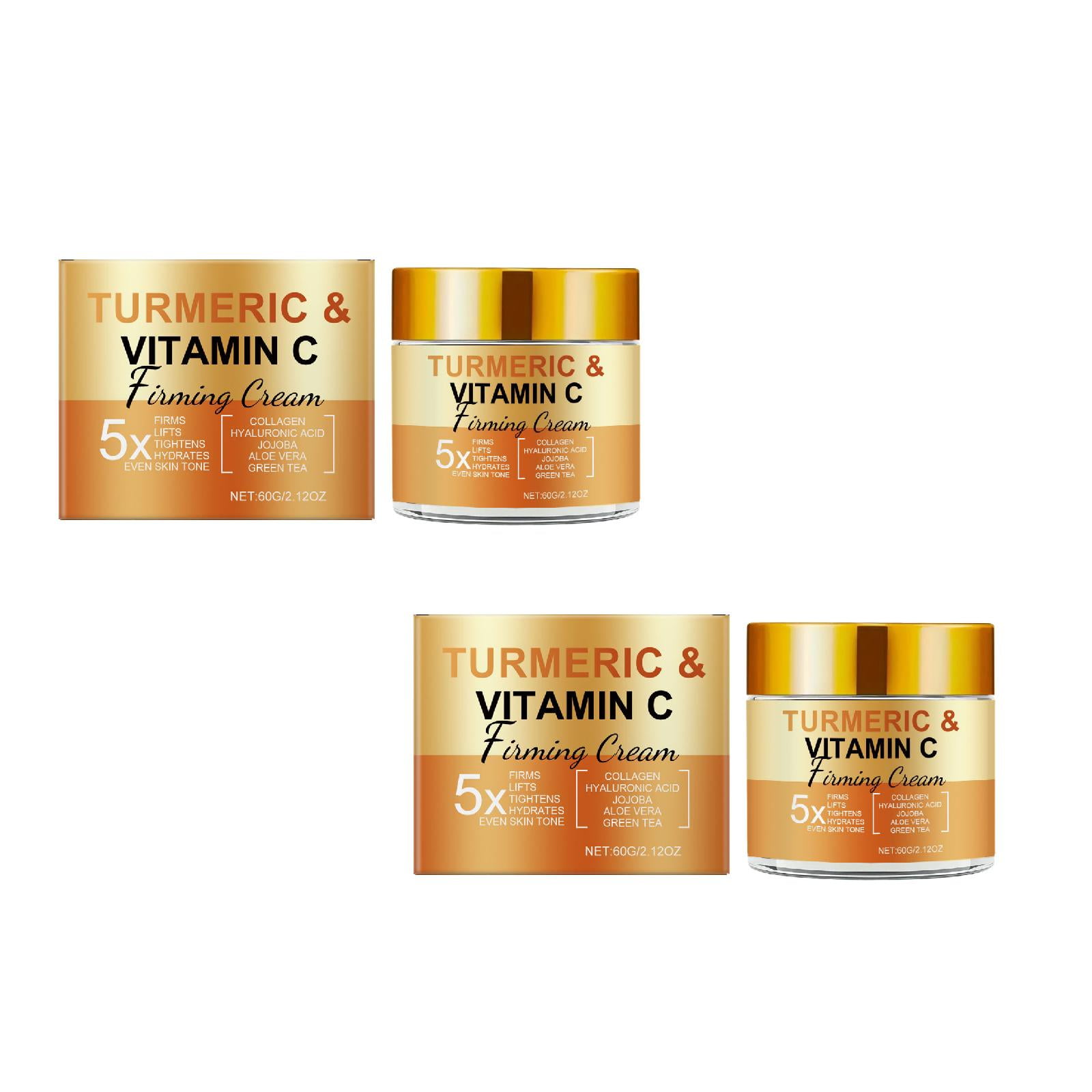 Turmeric Vitamin C Face Cream,Vitamin C Face Moisturizer,Anti-aging Hydration Skin Firming ...