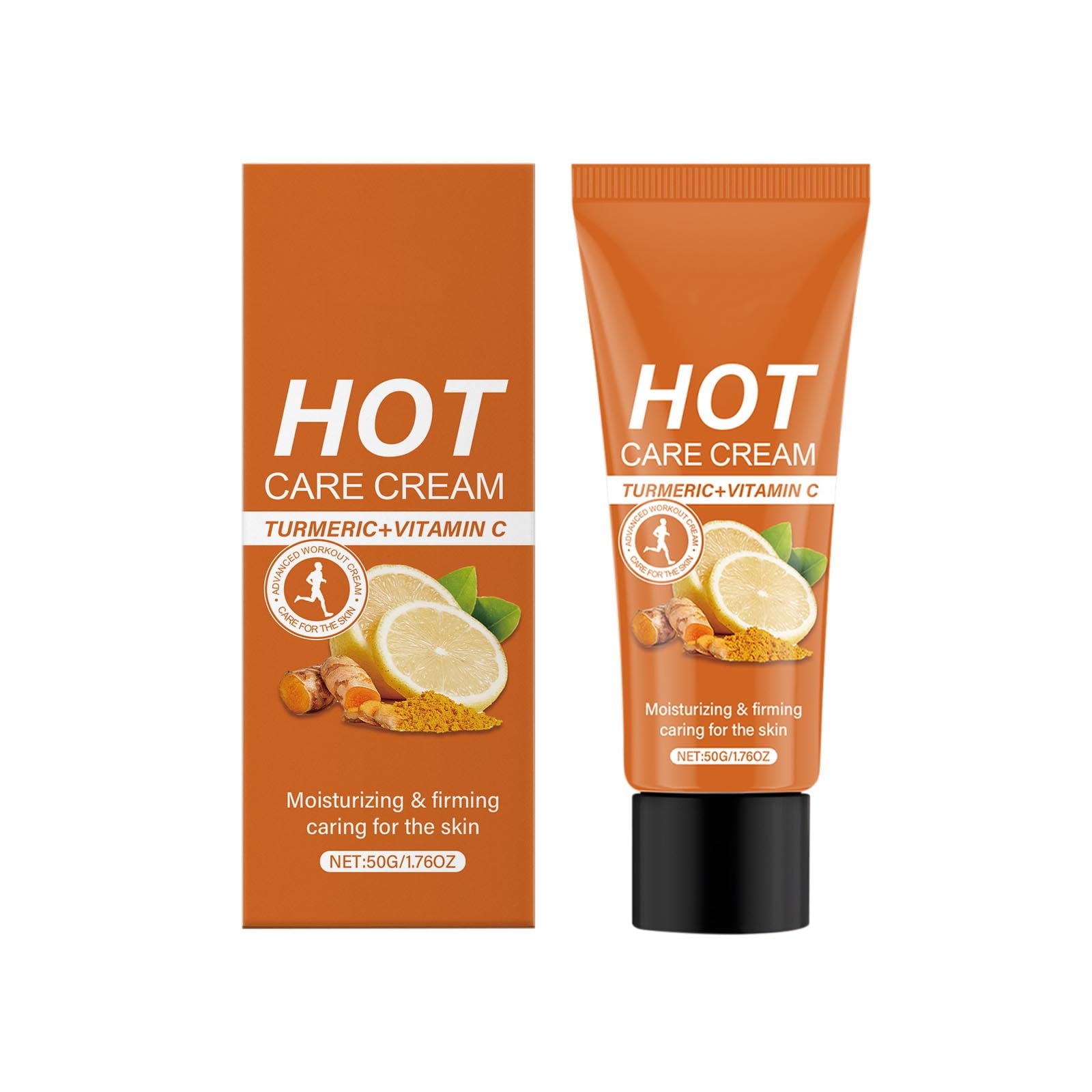 Turmeric Vitamin C Moisturizer, Thermal Firming Sports Cream, Unisex ...