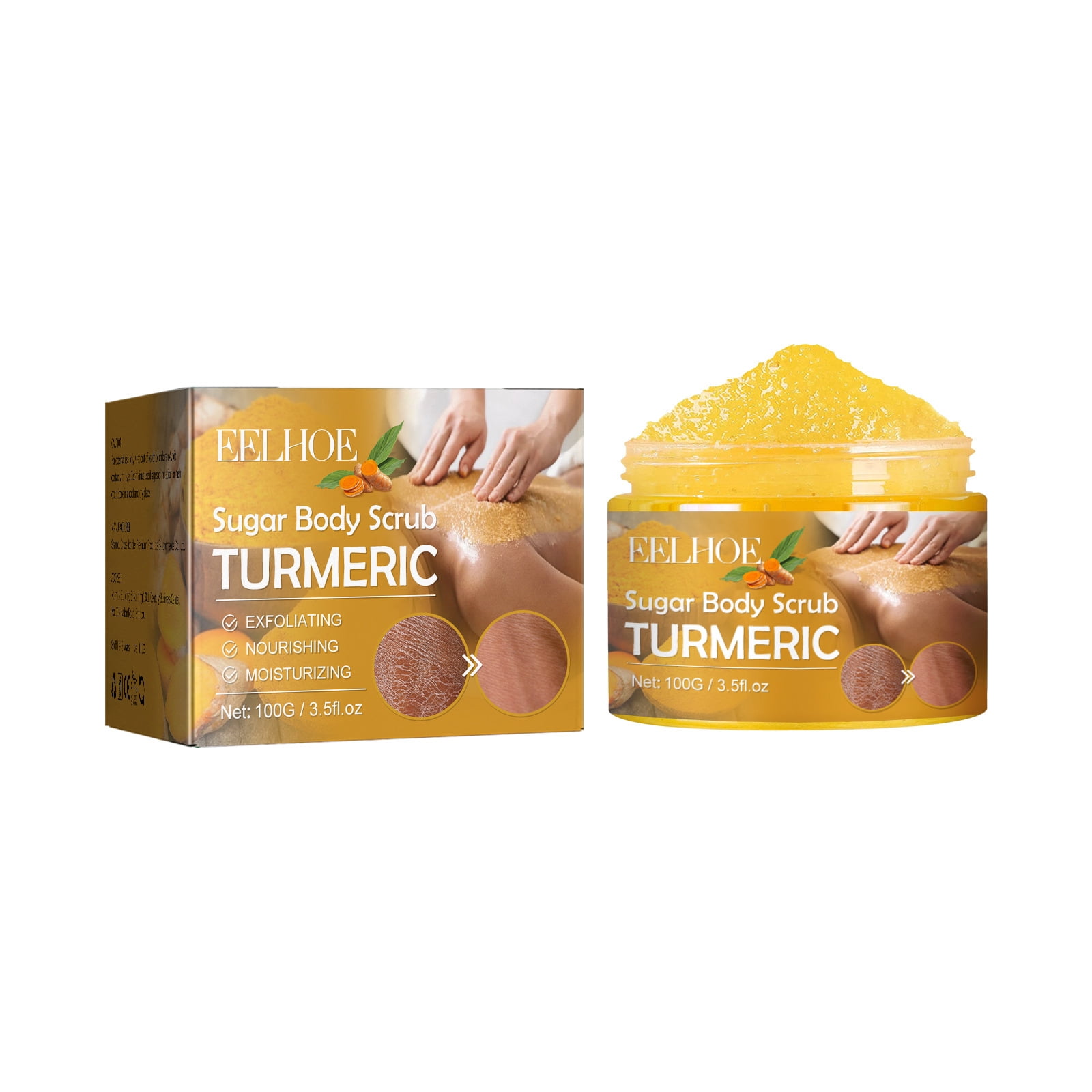 Turmeric body scrub cleanses the whole body, keratinizes, fades acne ...