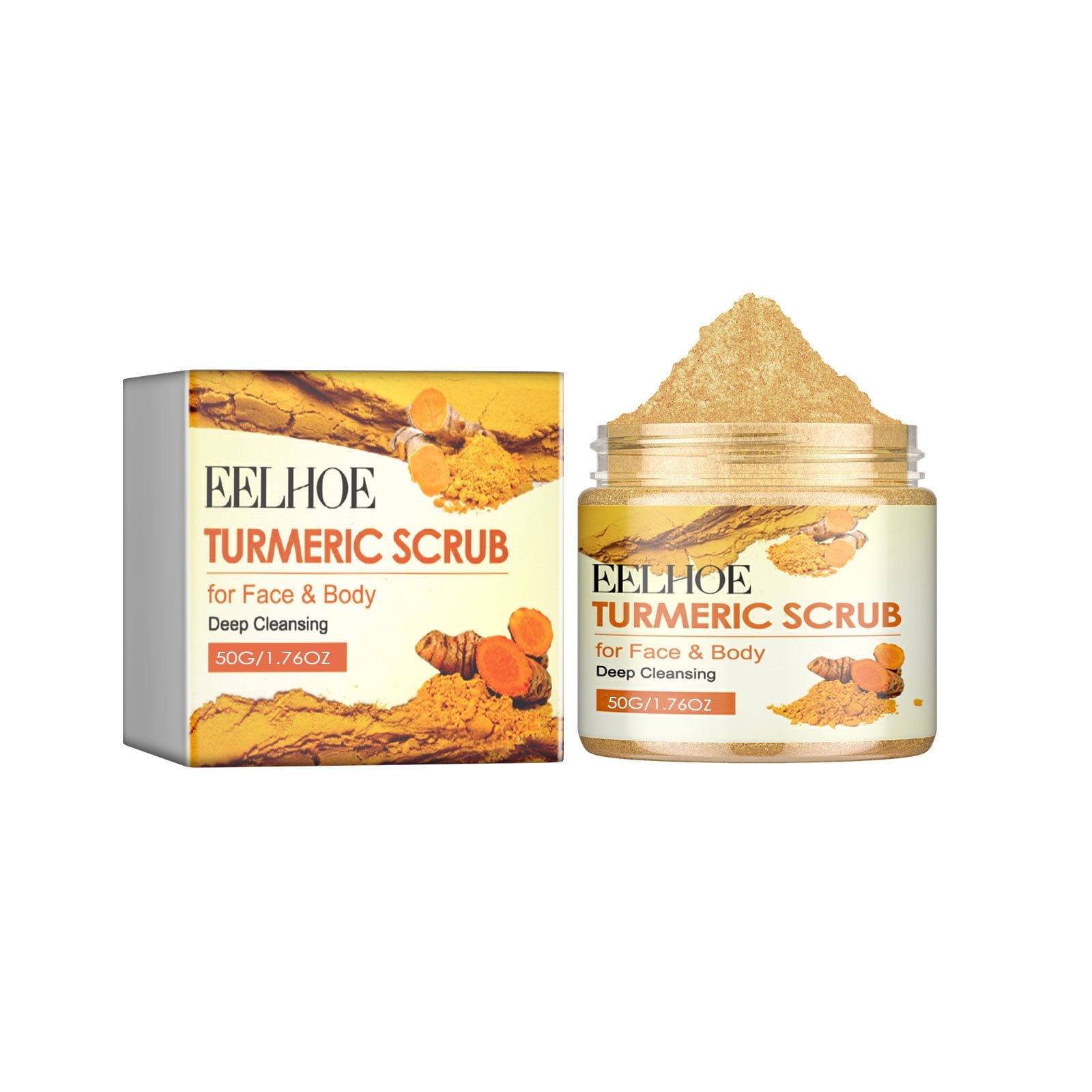 Turmeric scrub for body cleaning and repair, chicken skin, elbow joint ...
