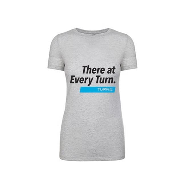 Turn 14 Distribution Ladies White T-Shirt, Extra Large - Walmart.com
