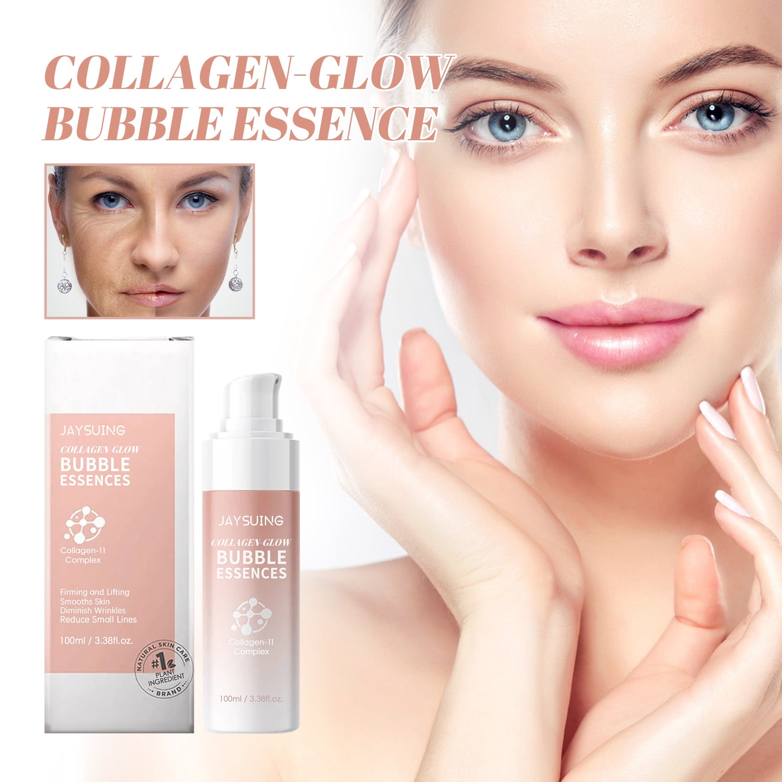 Turn Back The Clock With Facial Bubble Essence，lmproves The Appearance ...