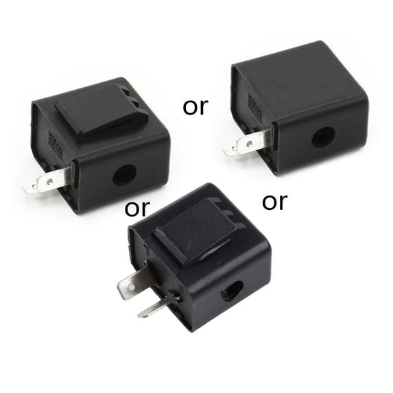 Turn Flasher Relay 12V 48V 60V 2 Pin Turn Light Signals Relay Buzzer ...