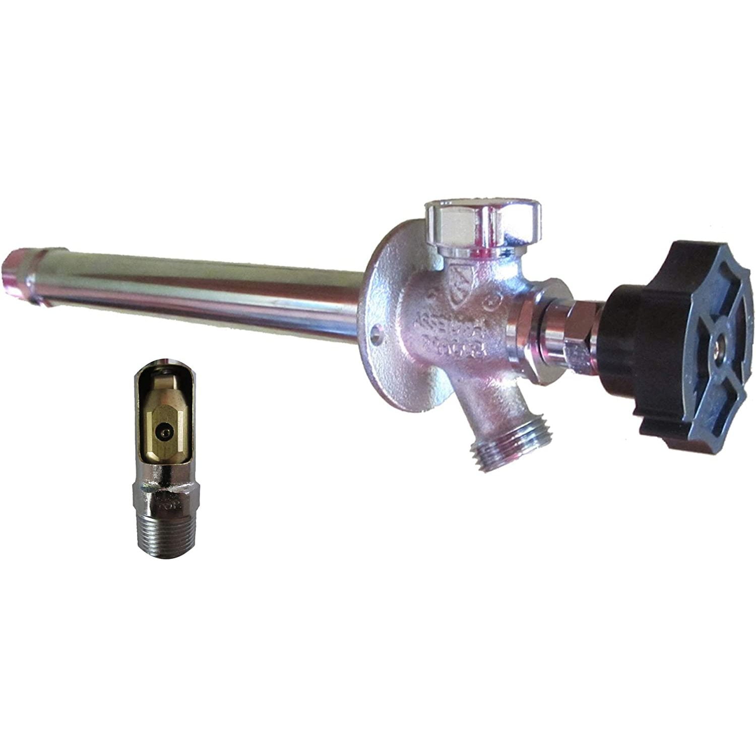 ¼-Turn Frost Proof Sillcock; 14" Wall Thickness; 3/4" m.p.t. x ½" f.p.t ...