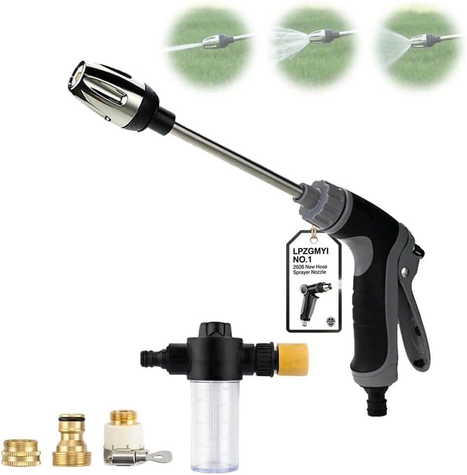 Turn Any Hose into a High Pressure Water Cleaning Jet,Hose Sprayer ...
