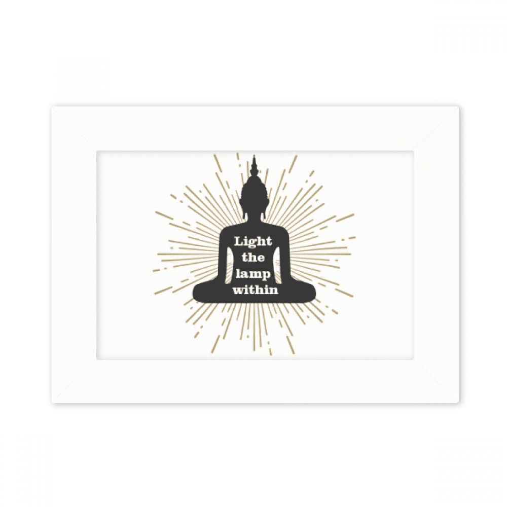 Turn Mind Lamp Guidance Art Deco Fashion Photo Mount Frame Picture Art ...