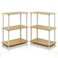 Turn-N-Tube 3-Tier Compact Multi-Purpose Shelf Display Rack, Set of 2 ...