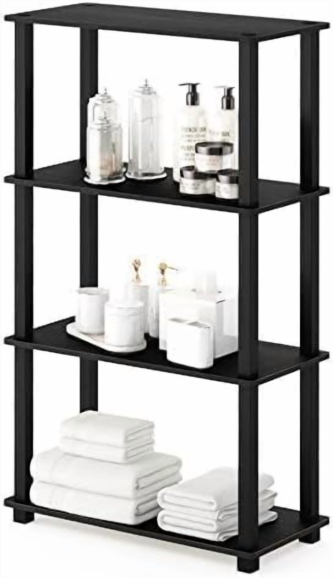 Turn-N-Tube 4-Tier Multipurpose Shelf Display Rack, Square Tube ...