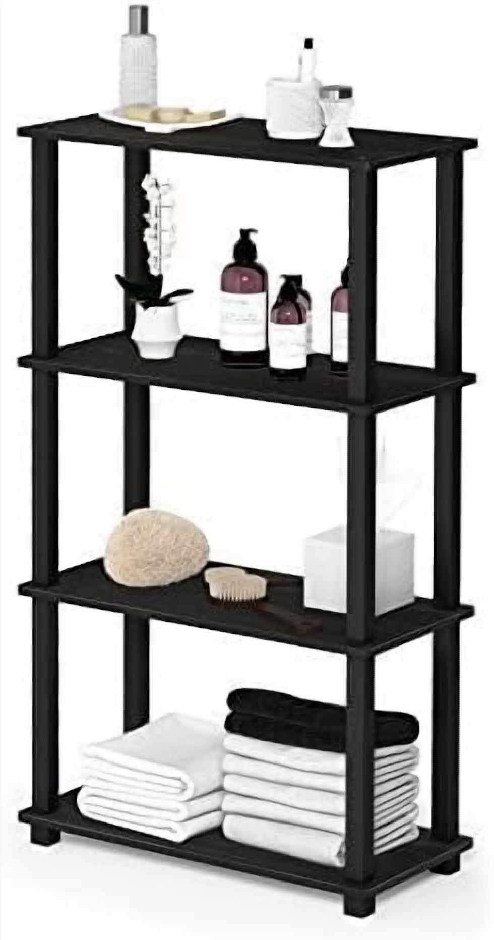 Turn-N-Tube 4-Tier Multipurpose Shelf Display Rack, Square Tube ...