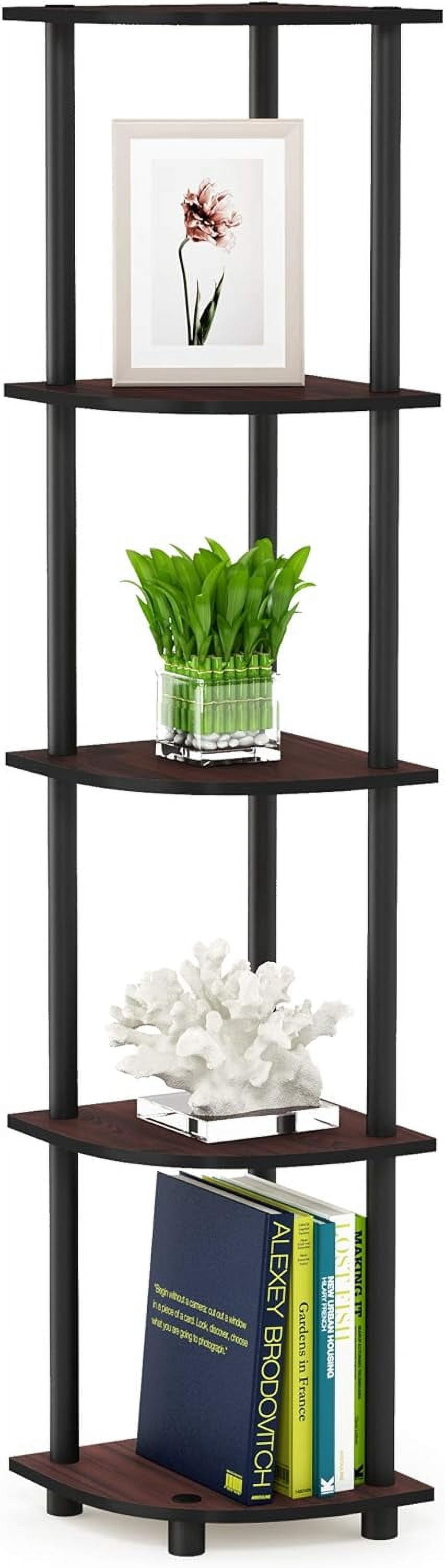 Turn-N-Tube 5 Tier Corner Display Rack Multipurpose Shelving Unit, 1 ...