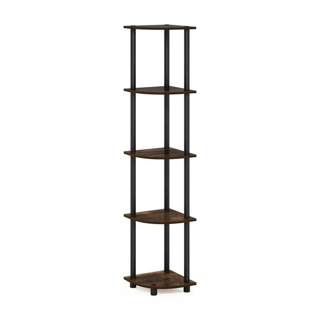 Turn-N-Tube 5 Tier Corner Display Rack Multipurpose Shelving Unit ...