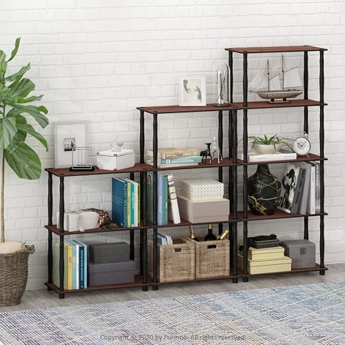 Free Shipping! Furinno Turn-N-Tube 5-Tier Freestanding Multipurposes ...