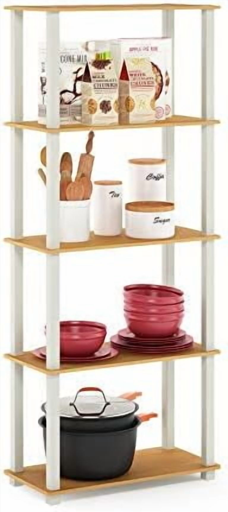 Turn-N-Tube 5-Tier Multipurpose Shelf / Display Rack / Storage Shelf ...
