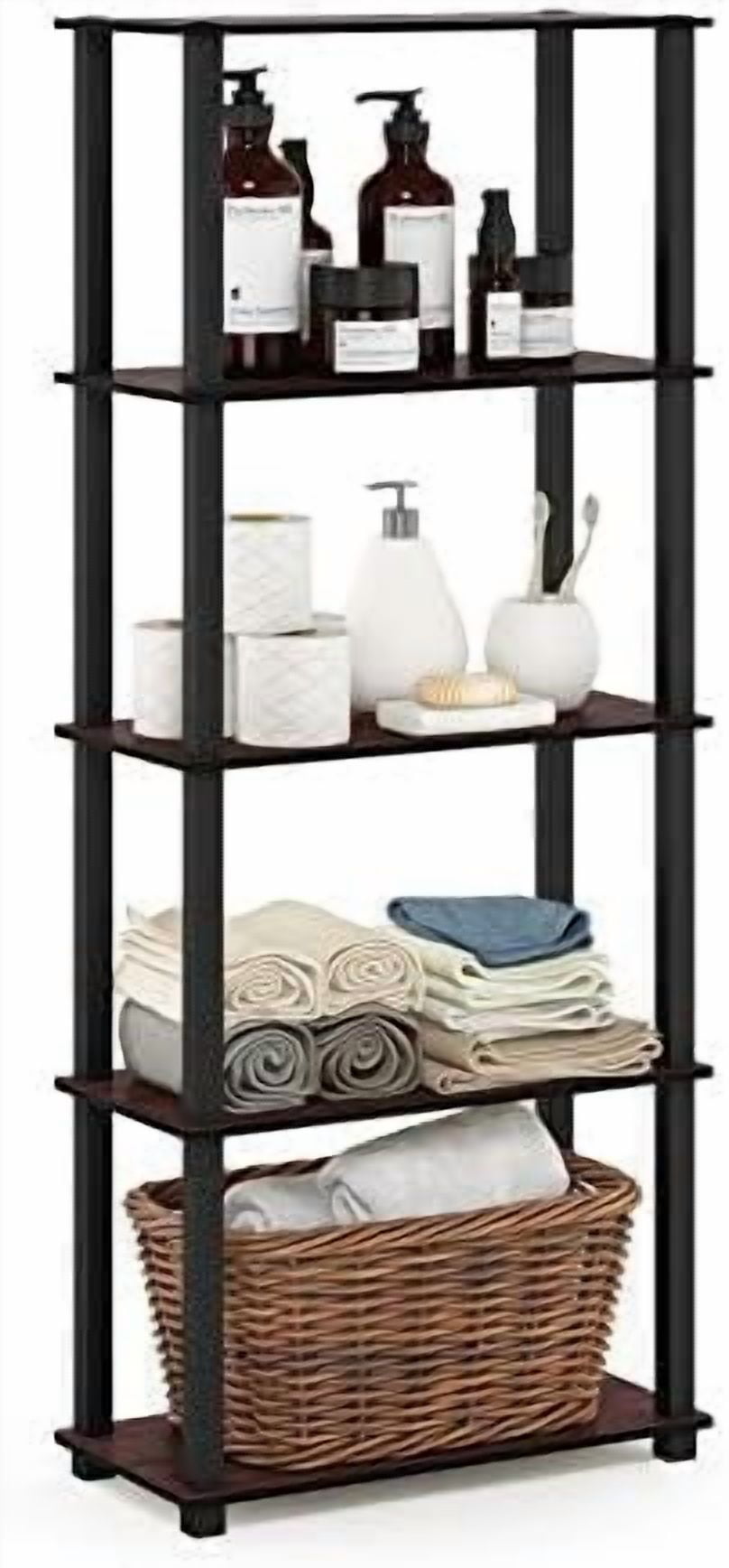 Turn-N-Tube 5-Tier Multipurpose Shelf / Display Rack / Storage Shelf ...
