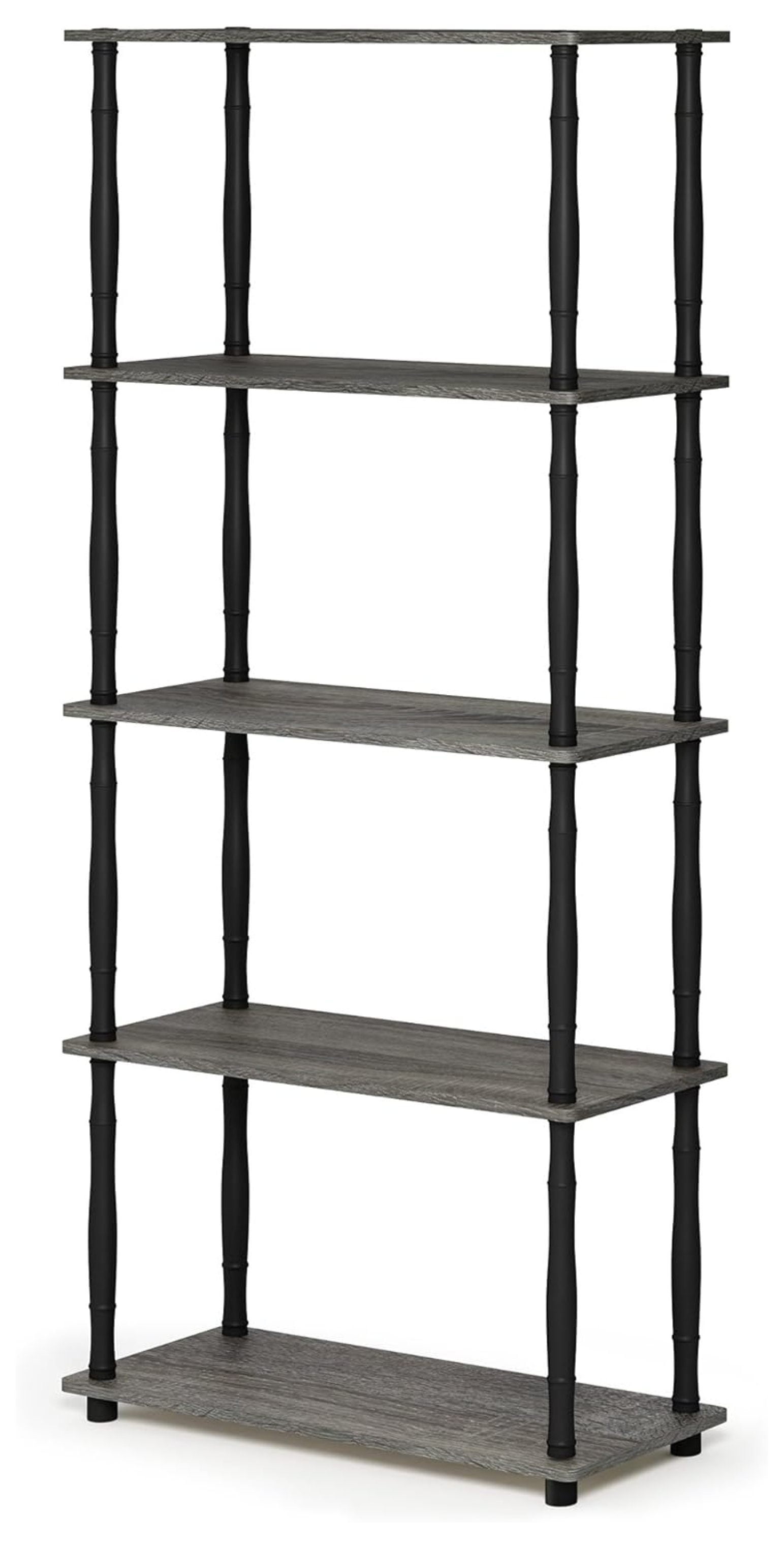 Turn-N-Tube 5-Tier Multipurpose Shelf Display Rack with Classic Tubes ...