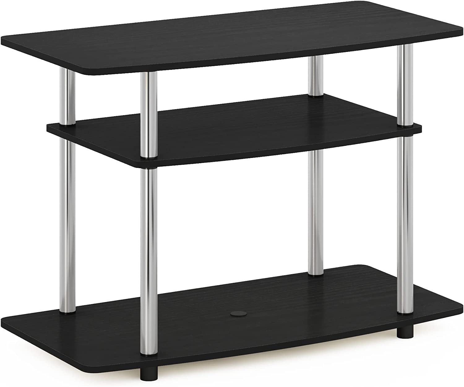 Turn-N-Tube No Tools 3-Tier Entertainment Center TV Stand for TV up to ...