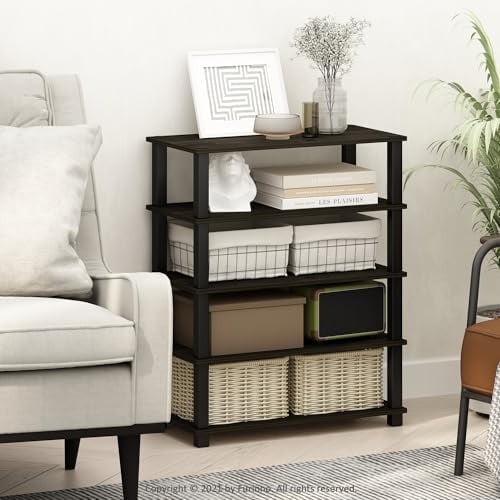 Turn-S-Tube Storage Shelves Set of 2, 3-Tier Stackable Standing Shelf ...