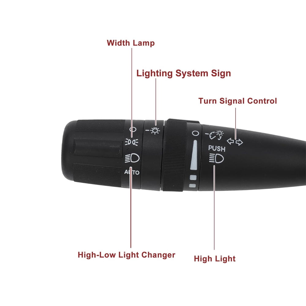 Turn Signal Headlight Dimmer Switch Without Fog Lights Auto Headlights ...