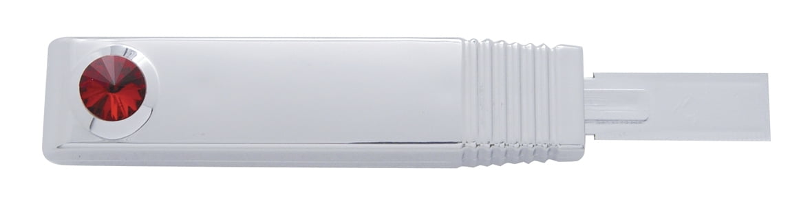 Turn Signal Lever Cover W/Red Jewel Peterbilt Fits Kenworth ...