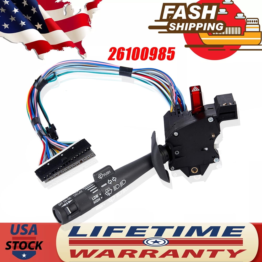 Turn Signal Switch For 1995-1999 GMC C1500 Truck 1996-00 Chevy Express ...