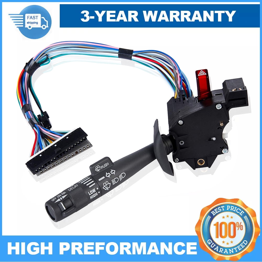 Turn Signal Wiper Hazard Cruise Switch for 95-02 Chevy Tahoe GMC C1500 ...