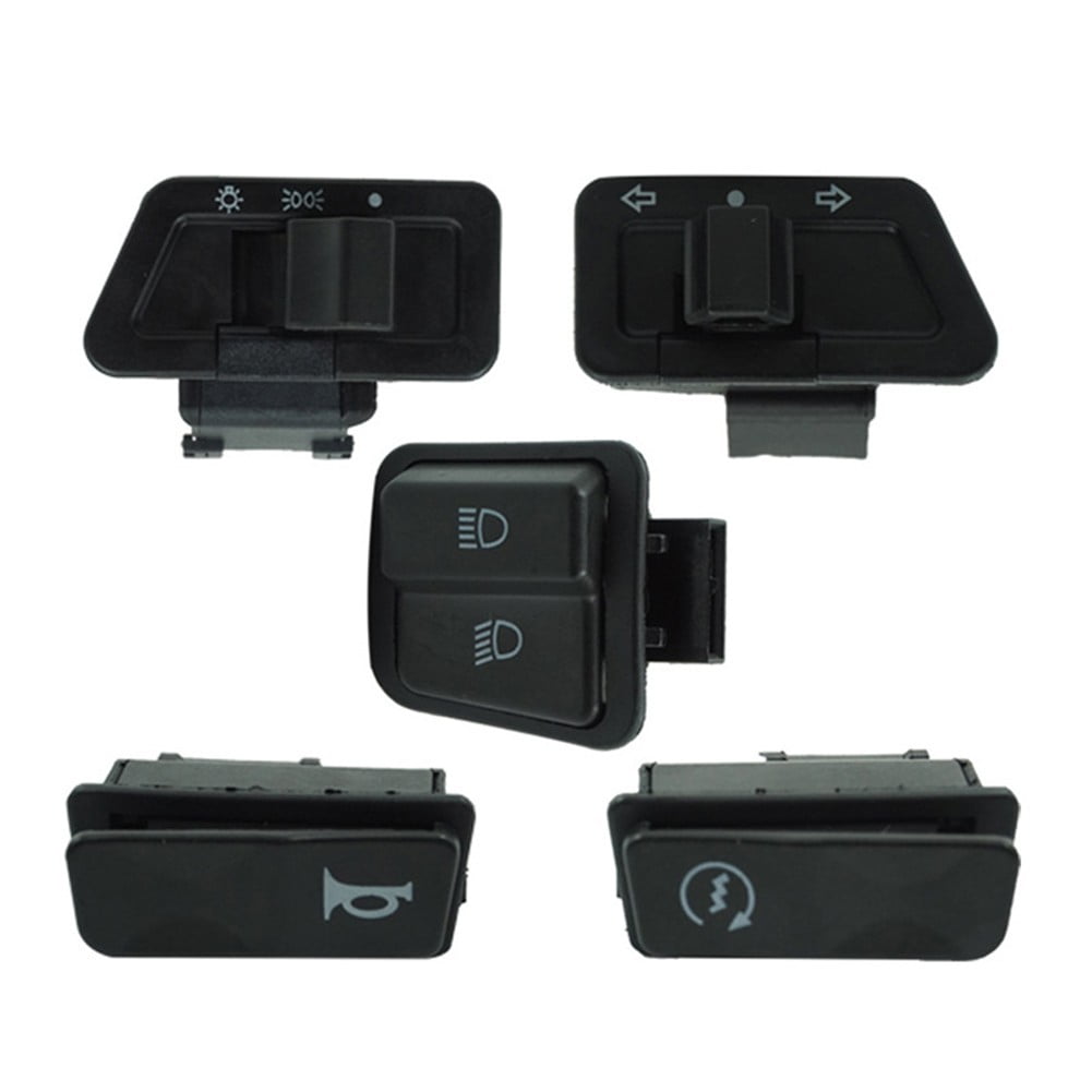 Turn Signals Button Motorcycle Switch Button Start Headlight+Horn+Turn ...