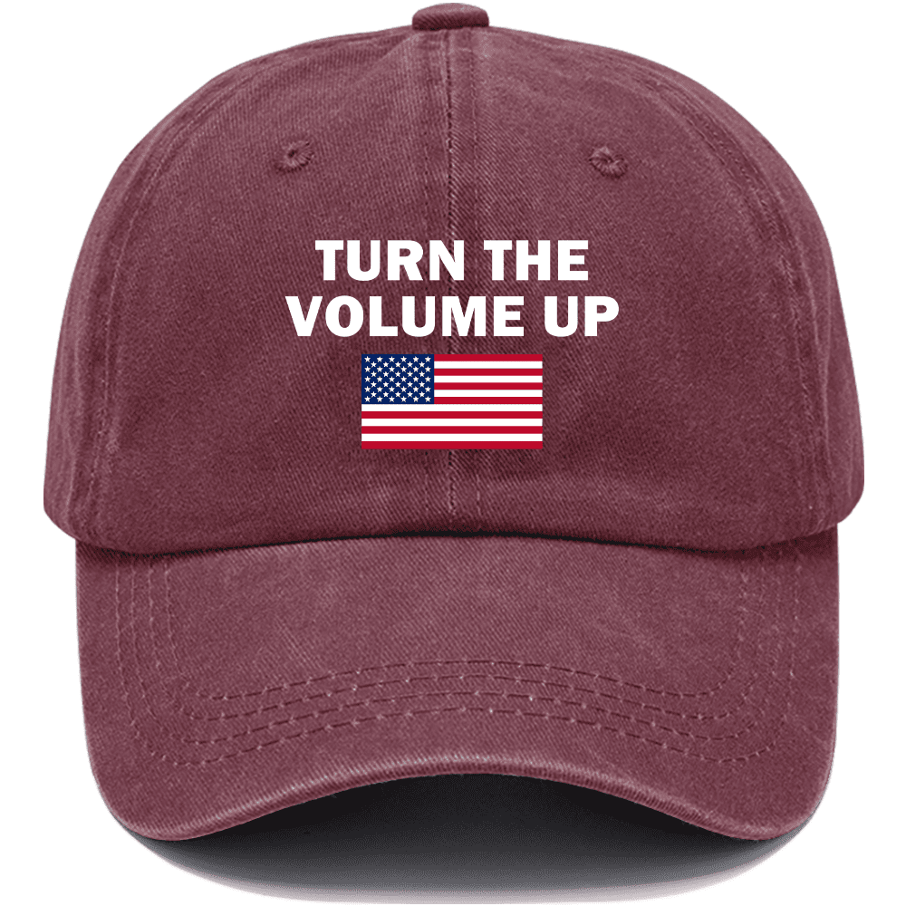 Turn The Volume Up Hat Turn The Volume Up Cap Unisex - Walmart.com