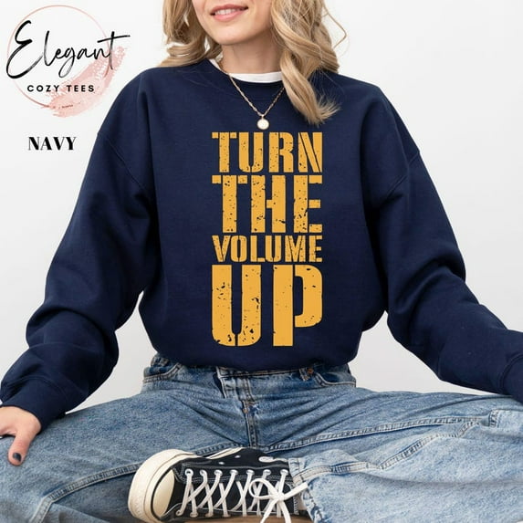 Turn The Volume Up Sweatshirt, Zohran Mamdani Shirt, Mayor Mamdani Nyc ...