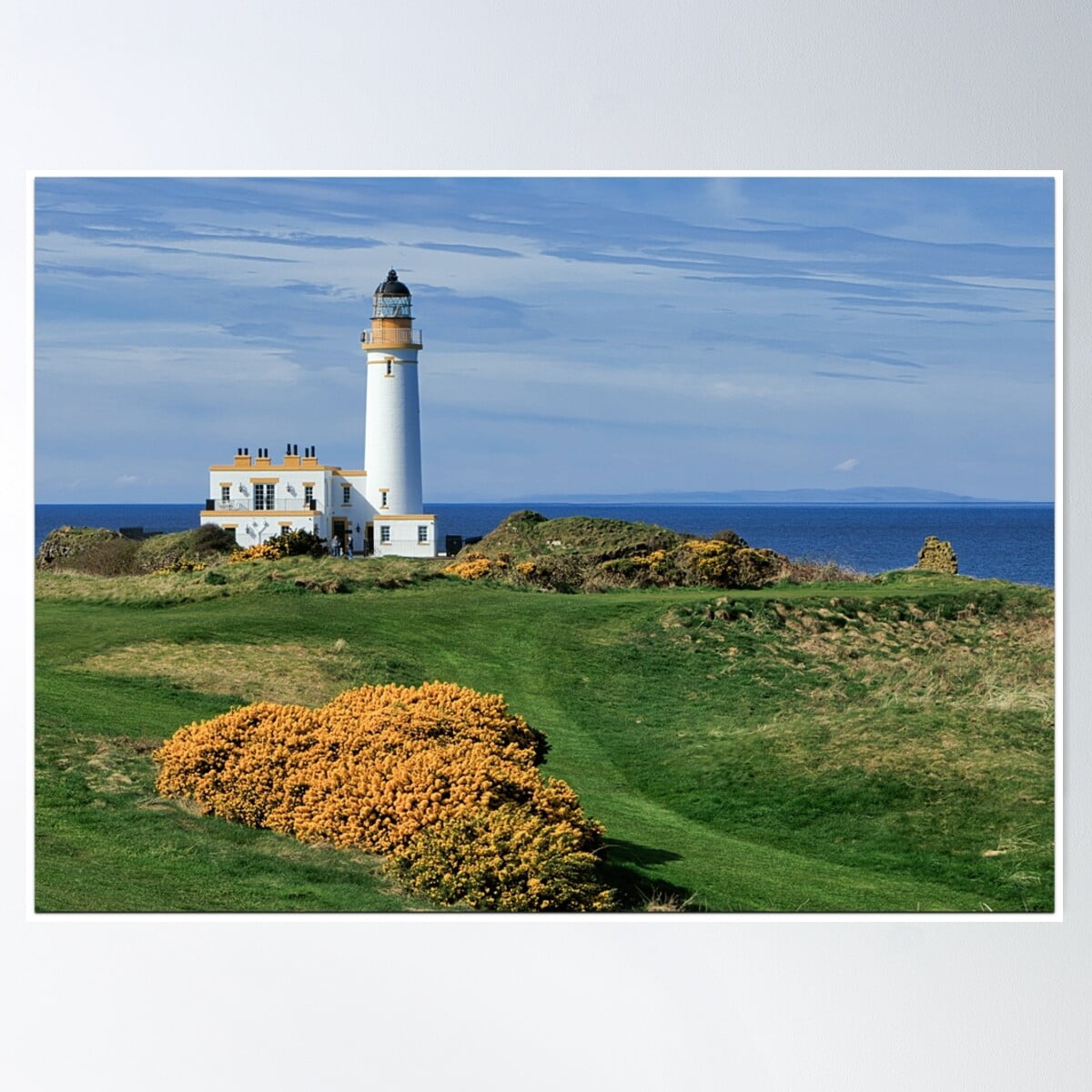 Turnberry Lighthouse, Maidens. Scotland. Poster Wall Art, Modern Wall ...