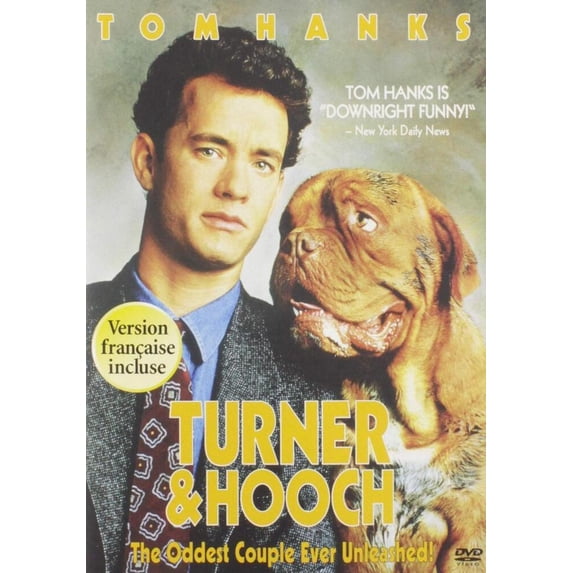 Walt Disney Video: Turner & Hooch Comedy Movie (DVD) - Starring Tom ...