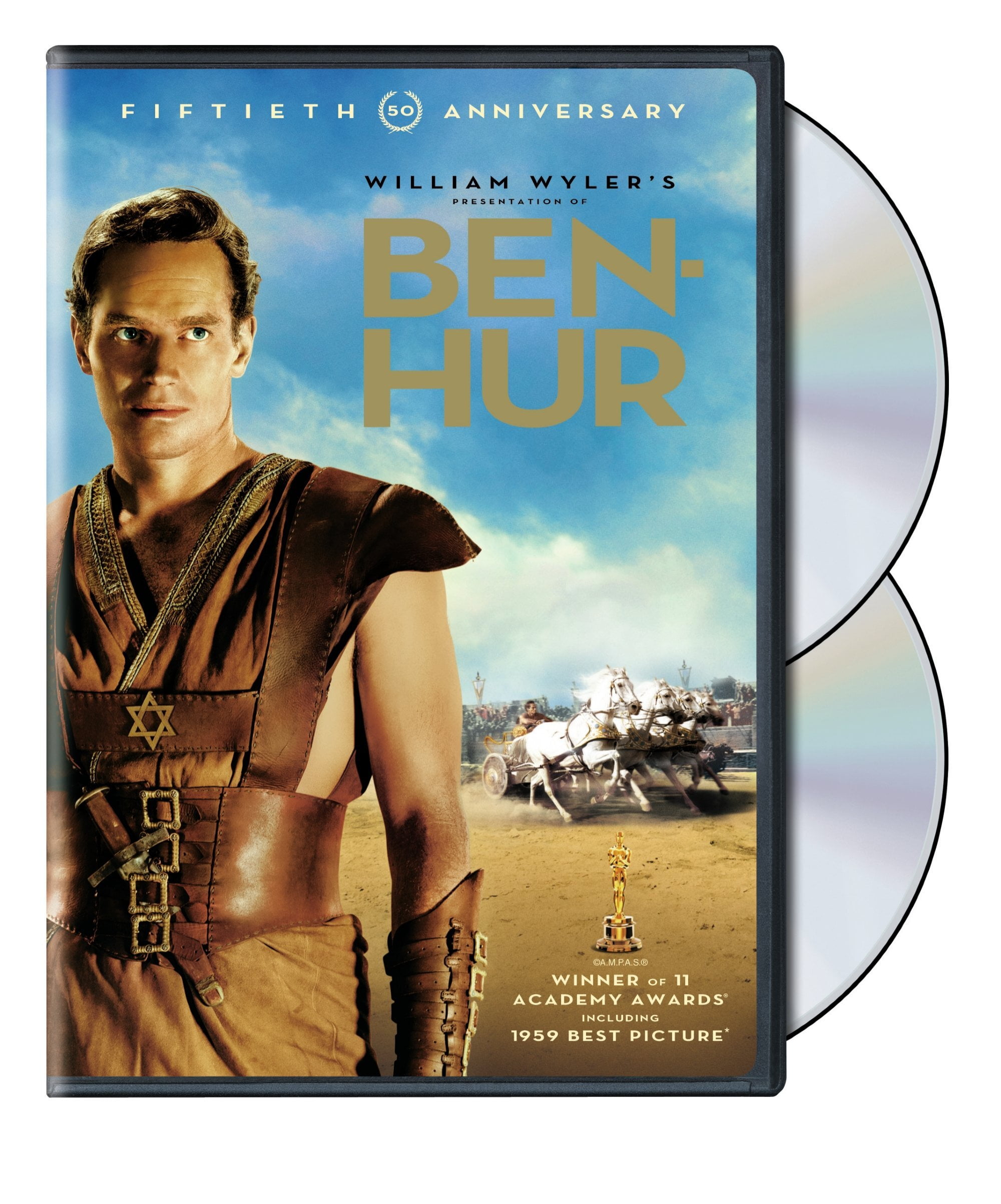 Warner Home Video: Ben-Hur (50th Anniversary) - Oscar-Winning Drama ...